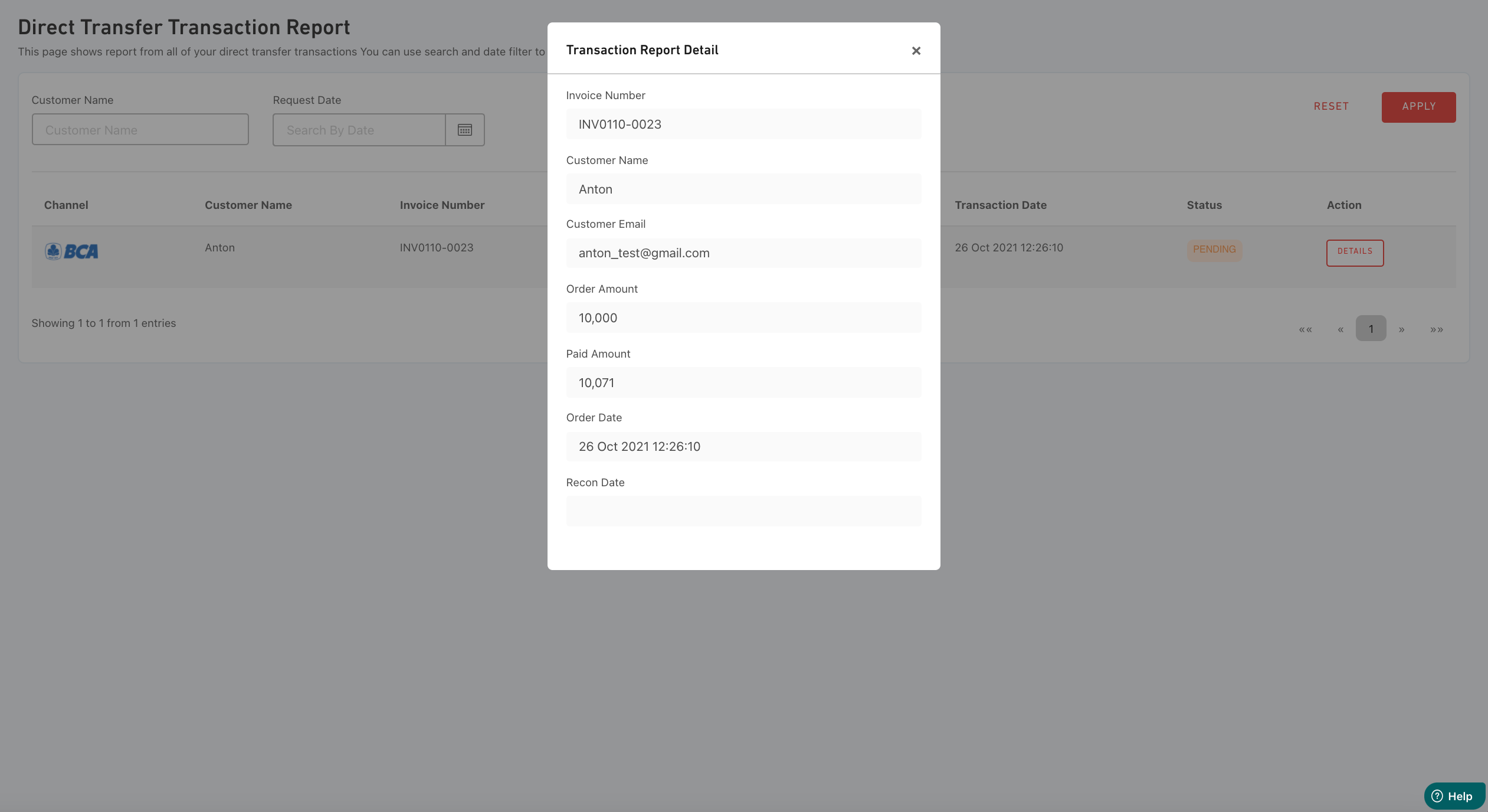 Direct Transfer Overview | DOKU Technical Documentation
